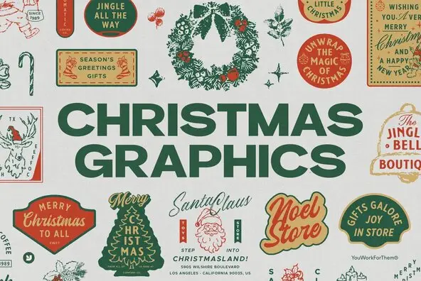 Christmas Graphics - YouWorkForThem