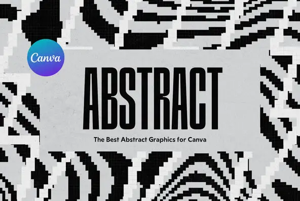 The Best Abstract Graphics for Canva - YouWorkForThem