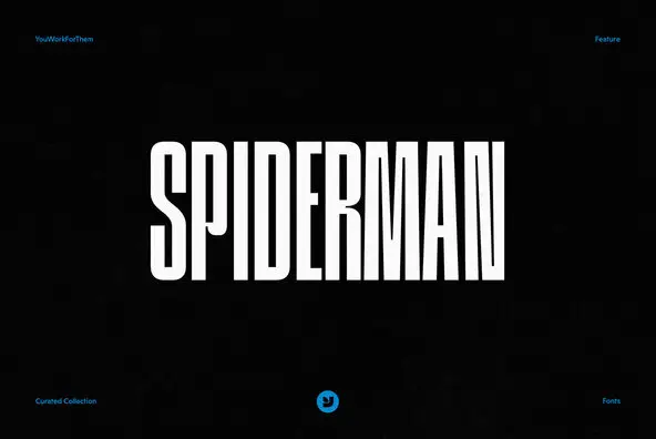 Spiderman Fonts - YouWorkForThem