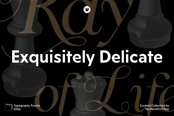 Exquisitely Delicate Fonts - YouWorkForThem