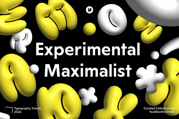 Experimental Typefaces Maximalist Fonts for Designers - YouWorkForThem