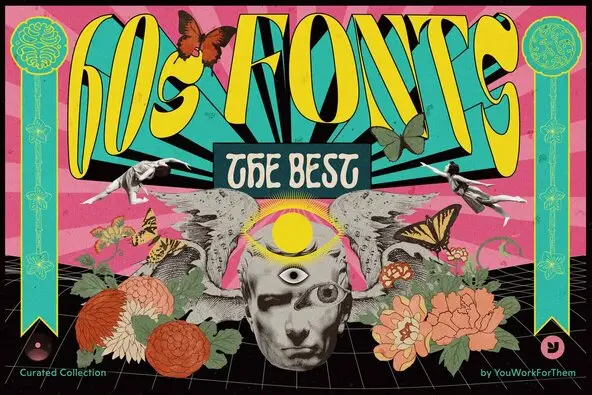 1960's Fonts: A Fusion of Funk, Typography, and Design - YouWorkForThem