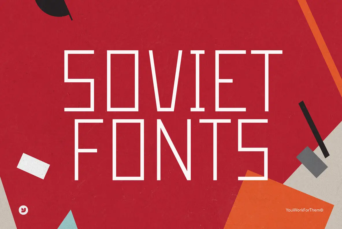 Soviet Fonts - YouWorkForThem
