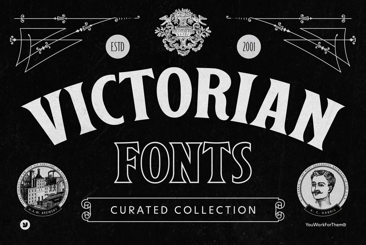 Victorian Fonts - YouWorkForThem