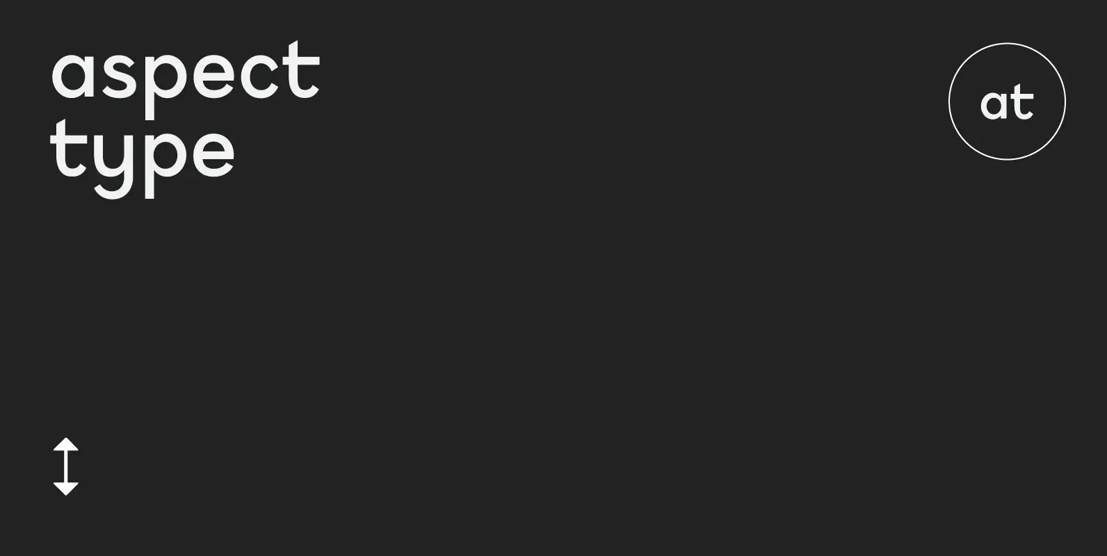 Download Aspect Type Fonts - YouWorkForThem