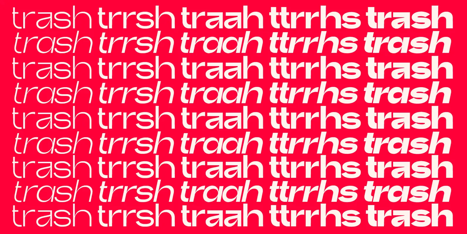 Bruta Types Fonts - YouWorkForThem