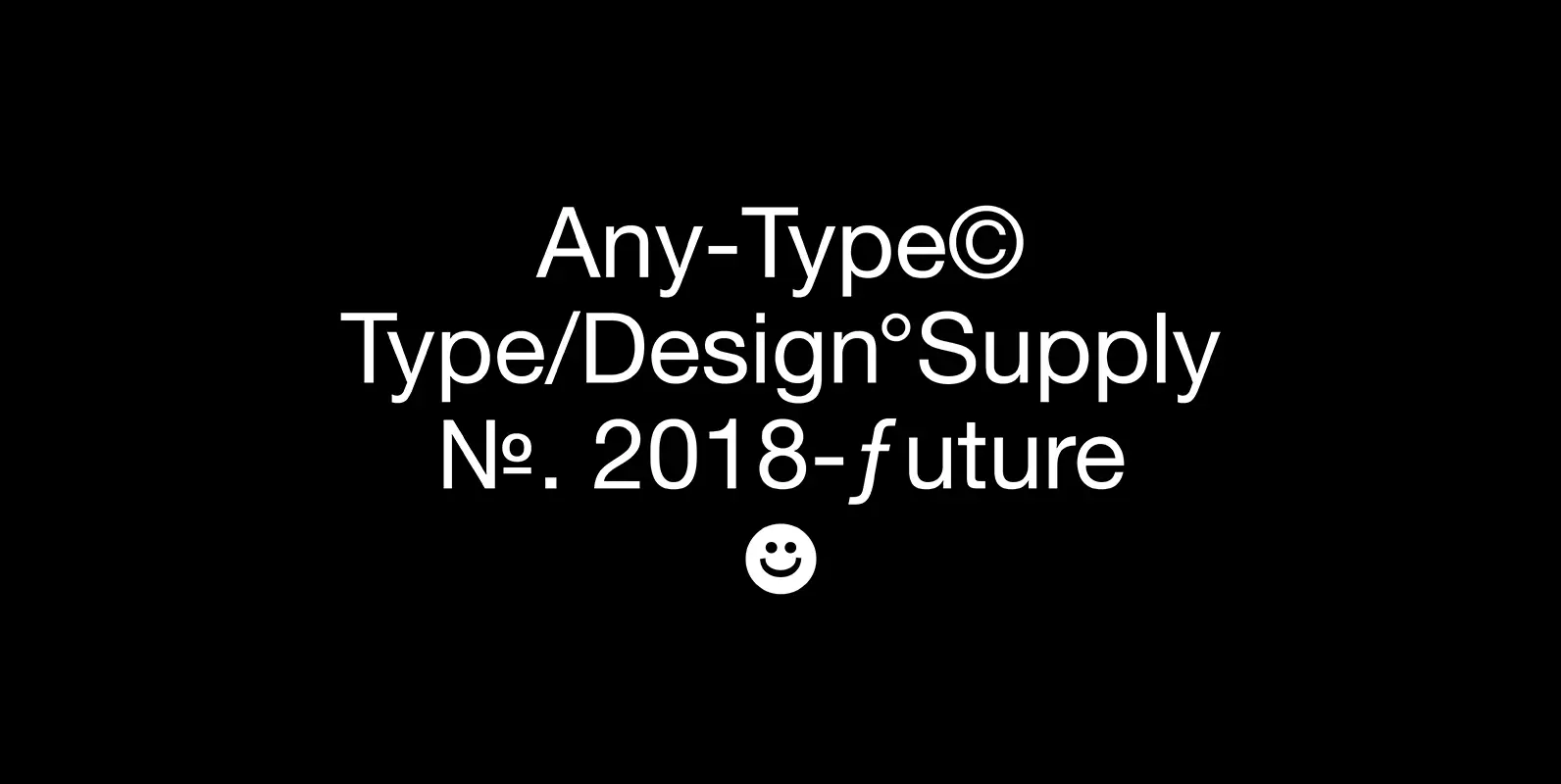 Any-Type Foundry - YouWorkForThem