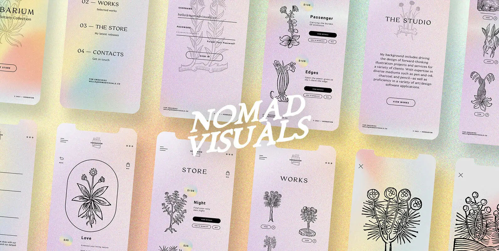 Nomad Visuals Fonts, Graphics & Videos - YouWorkForThem