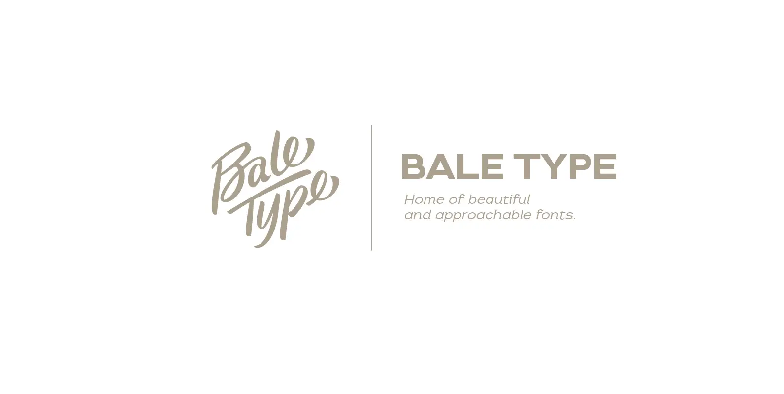 Bale Type Fonts - YouWorkForThem
