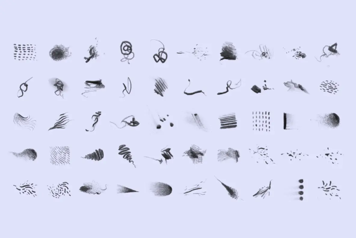 Bitmap Brush Collection 01 - YouWorkForThem