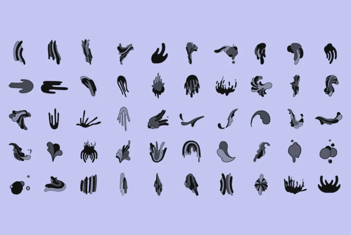 Bitmap Brush Collection 01 - YouWorkForThem