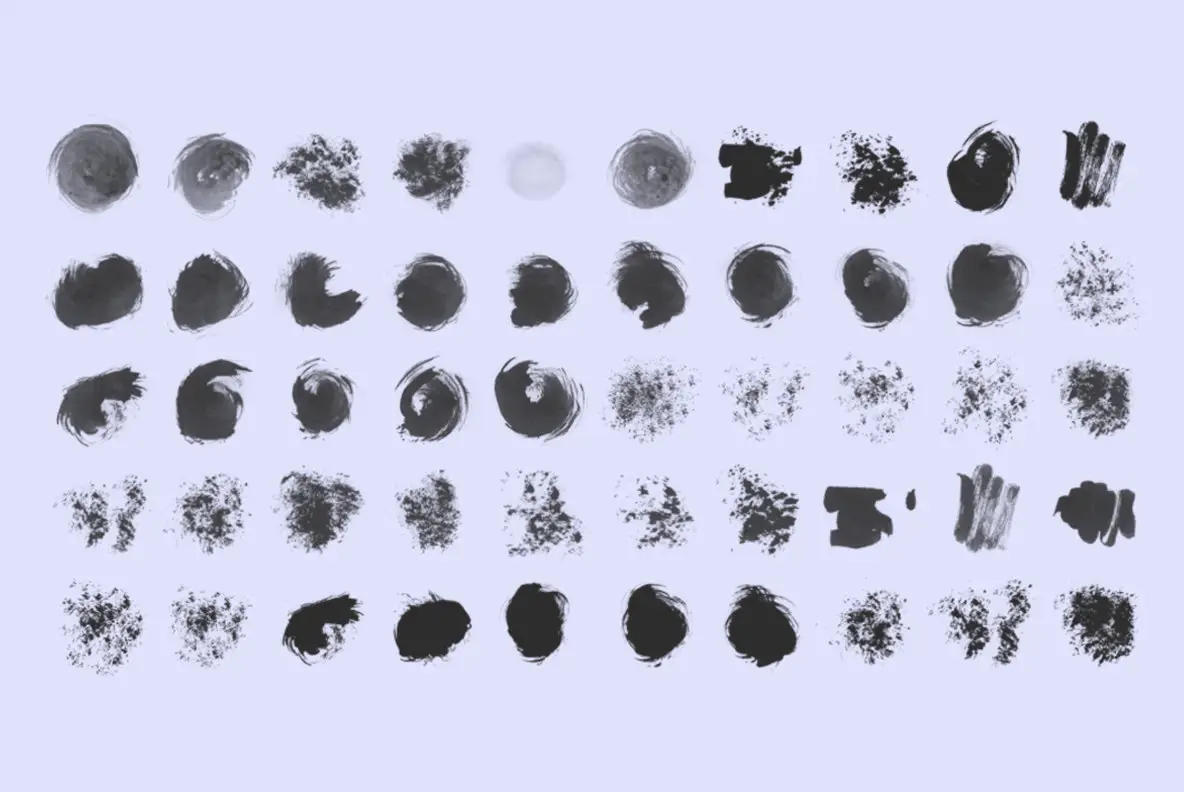 Bitmap Brush Collection 01 - YouWorkForThem