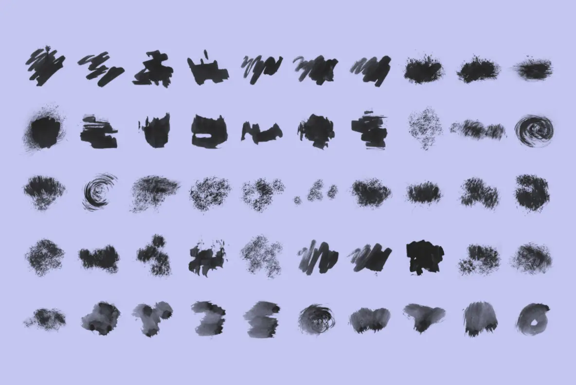 Bitmap Brush Collection 01 - YouWorkForThem