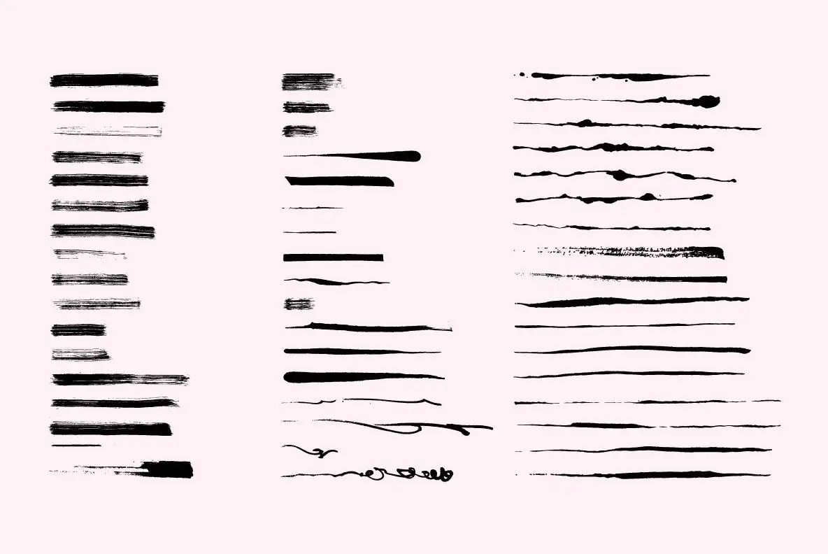 Vector Brush Collection 01 - YouWorkForThem