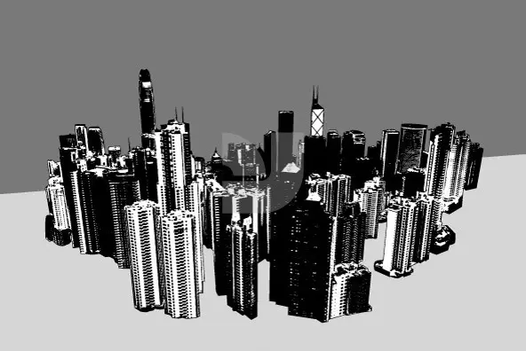 Cityscape 04 Graphics - YouWorkForThem