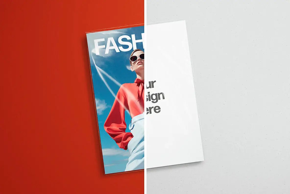 A4 Magazine Mockups Graphics - YouWorkForThem