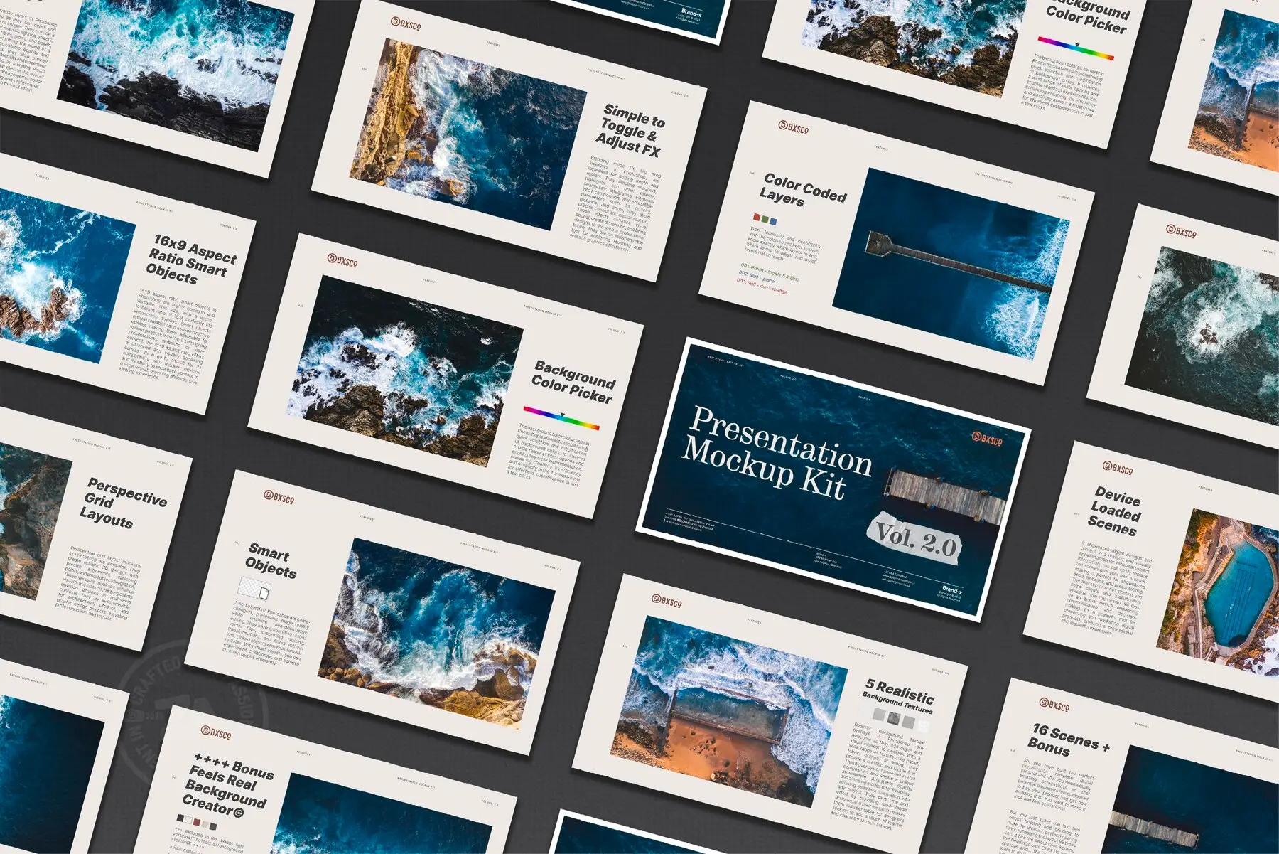 16x9 Presentation Mockup Kit Vol 2.0 Graphics - YouWorkForThem