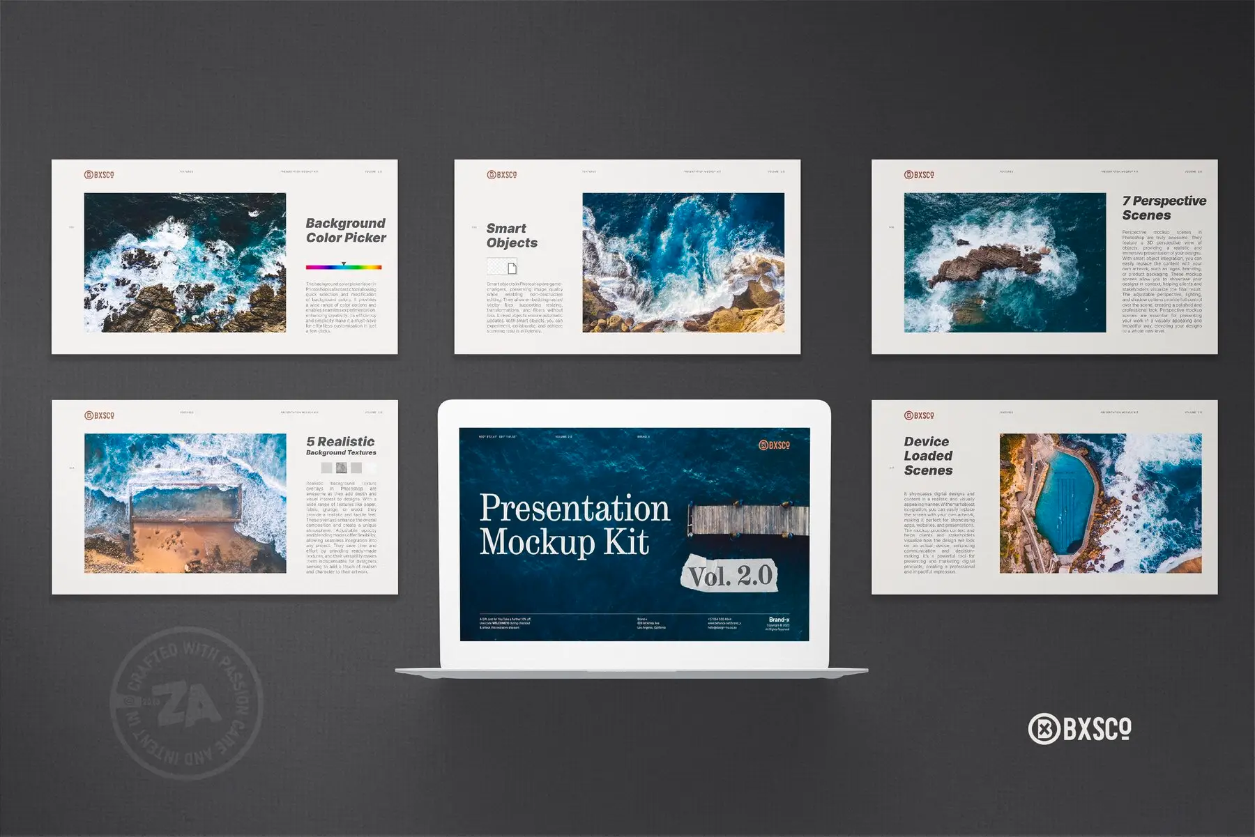 16x9 Presentation Mockup Kit Vol 2.0 Graphics - YouWorkForThem