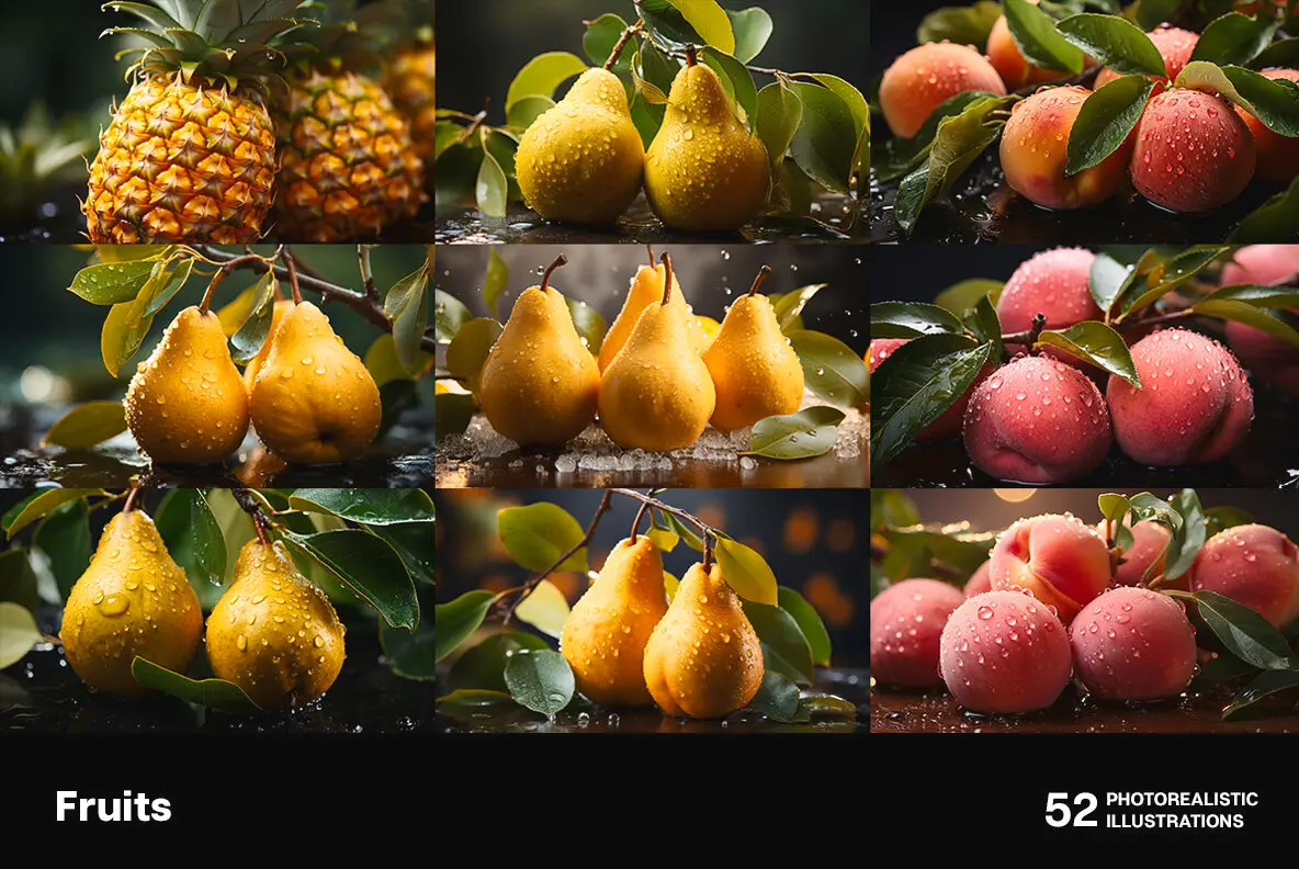 Fruits Graphics - YouWorkForThem