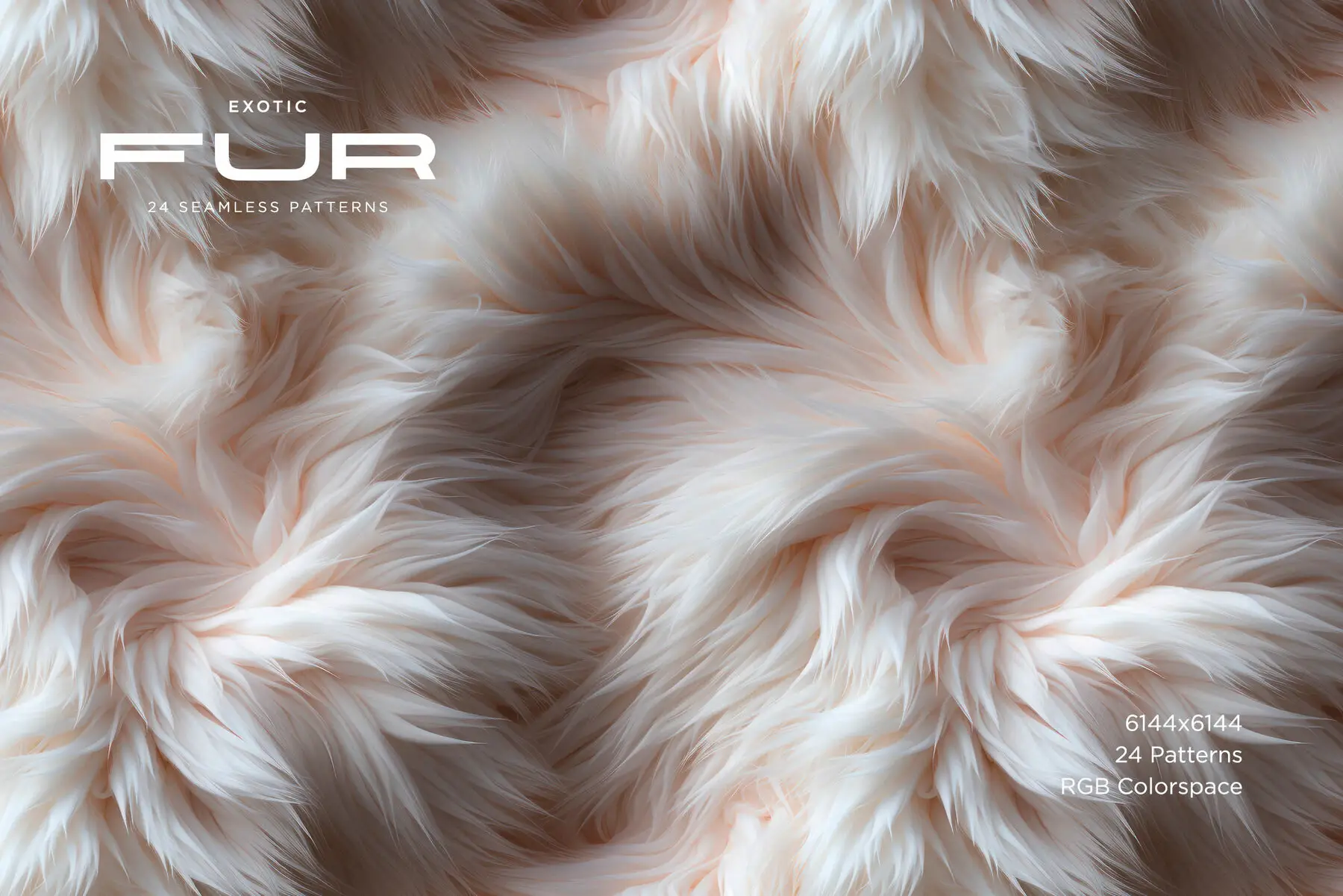 Exotic Fur - 24 Seamless Patterns Patterns - YouWorkForThem