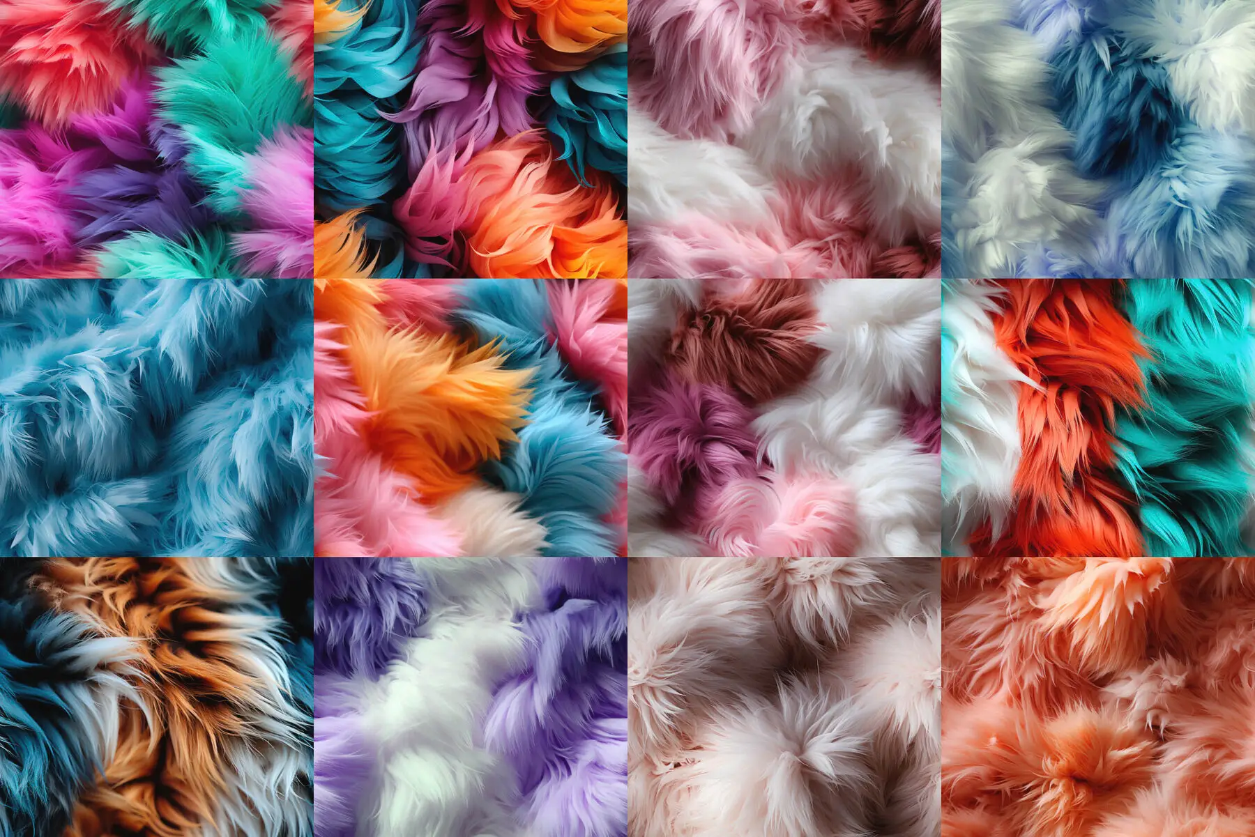 Exotic Fur - 24 Seamless Patterns Patterns - YouWorkForThem