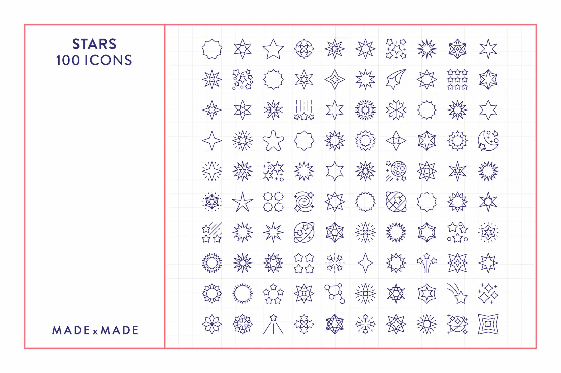 Stars Icons Graphics - YouWorkForThem