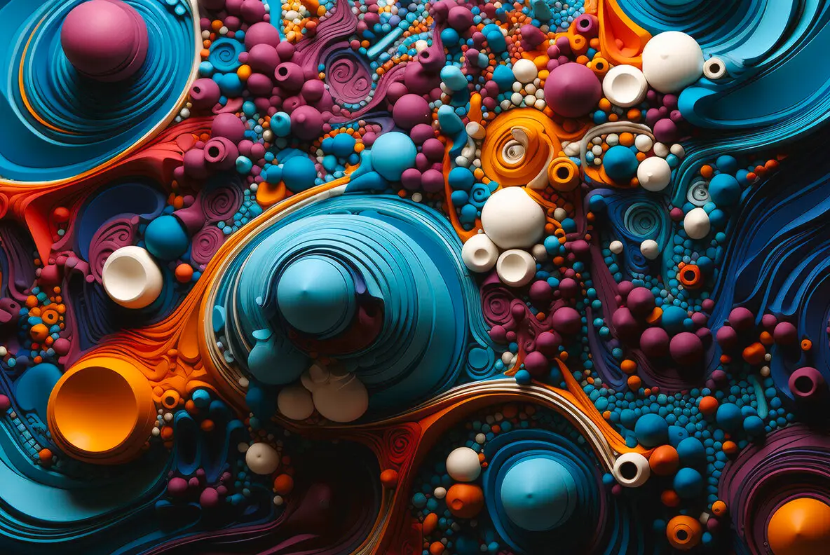 Creative Waves Abstract - YouWorkForThem