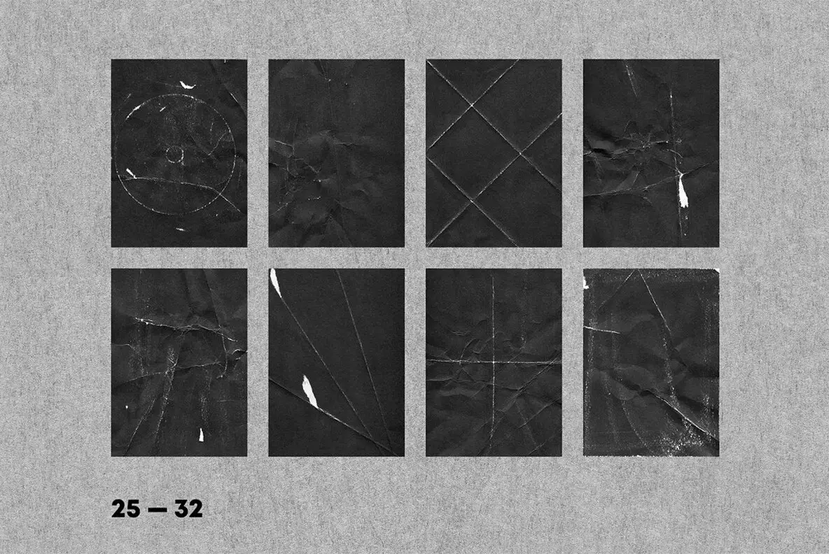 Folded Paper Texture Pack vol 1 Textures - YouWorkForThem