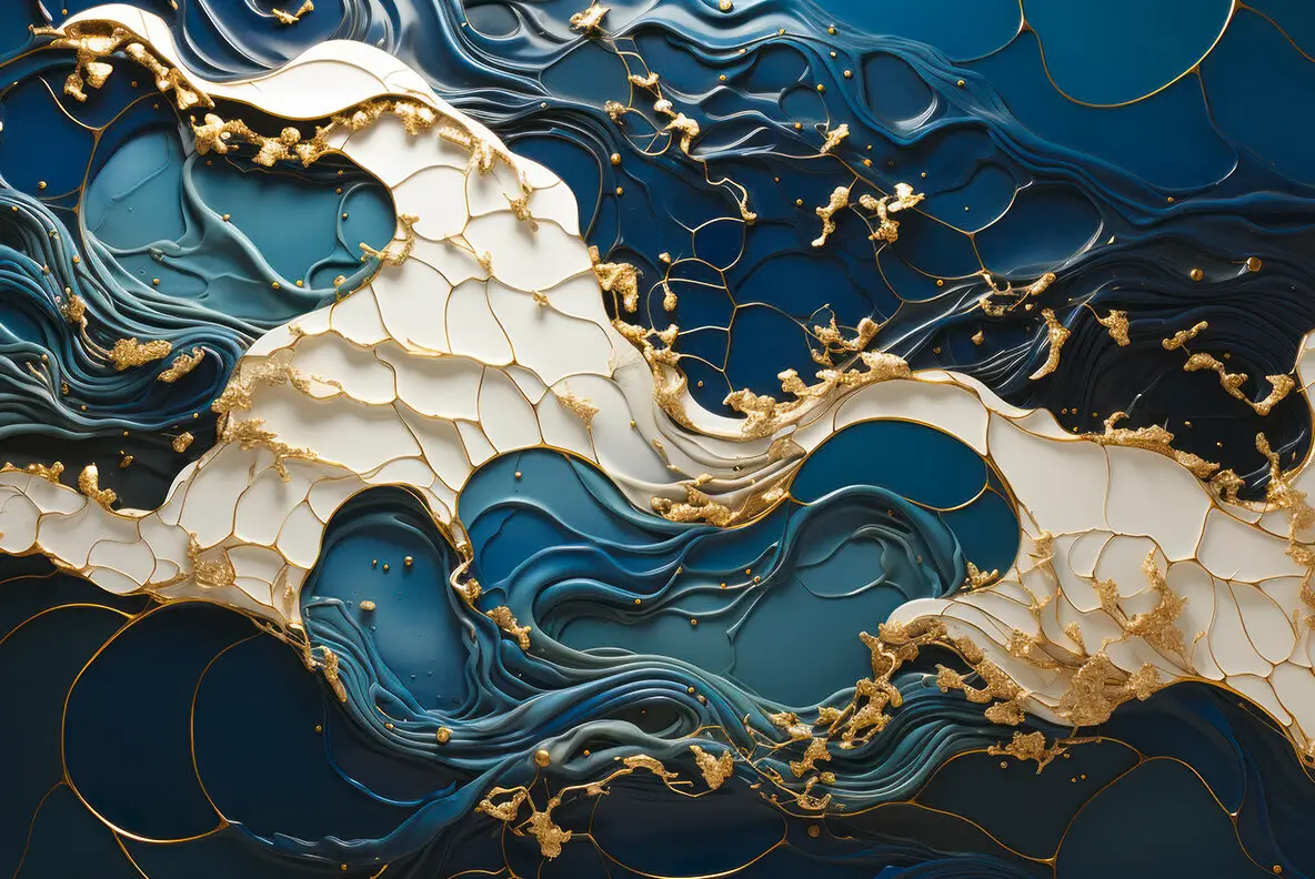 Kintsugi art Graphics - YouWorkForThem