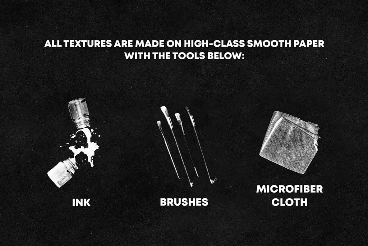 Inked Paper Texture Pack Graphics - YouWorkForThem