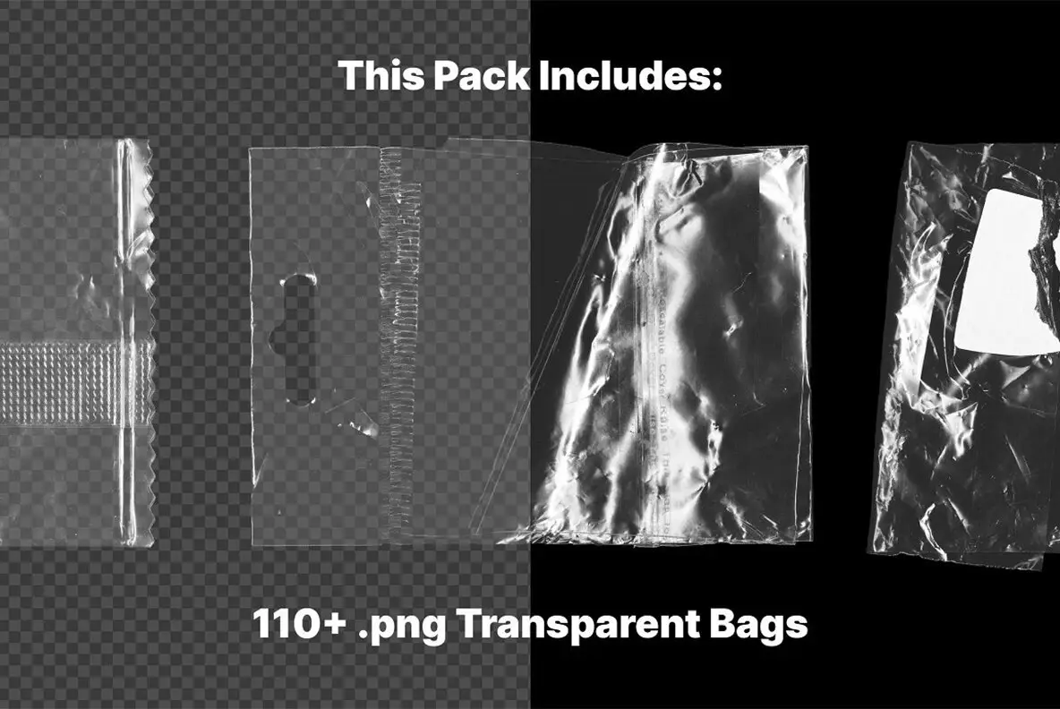 Plastic Bag Wrap PNG Texture Pack Textures - YouWorkForThem