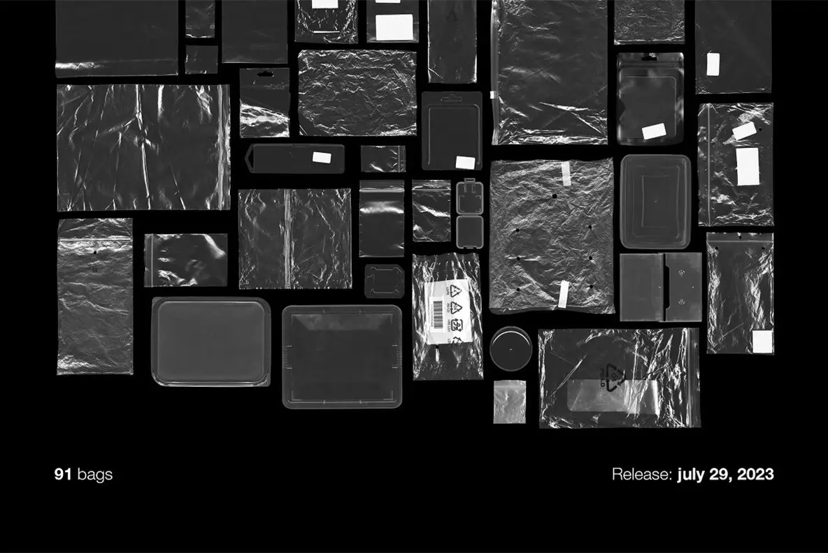Plastic Bag Wrap PNG Texture Pack Font - FontPath