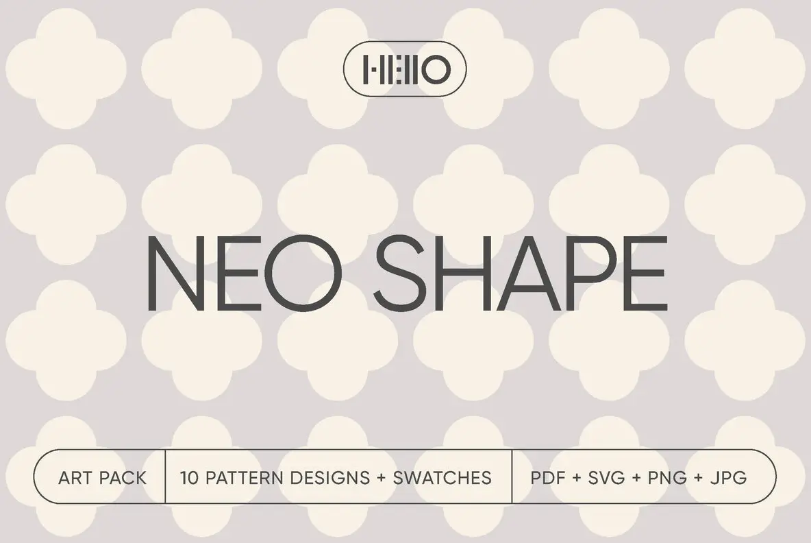 Neo Shape Patterns Graphics - YouWorkForThem