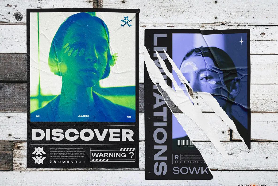 Cyber Posters Graphics - YouWorkForThem