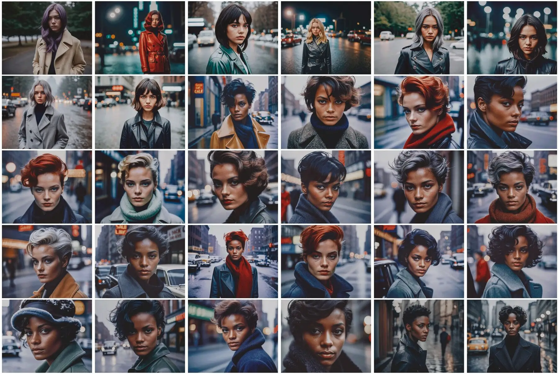 Retro Portraits Collection 2: AI-Generated Vintage Portraits ...