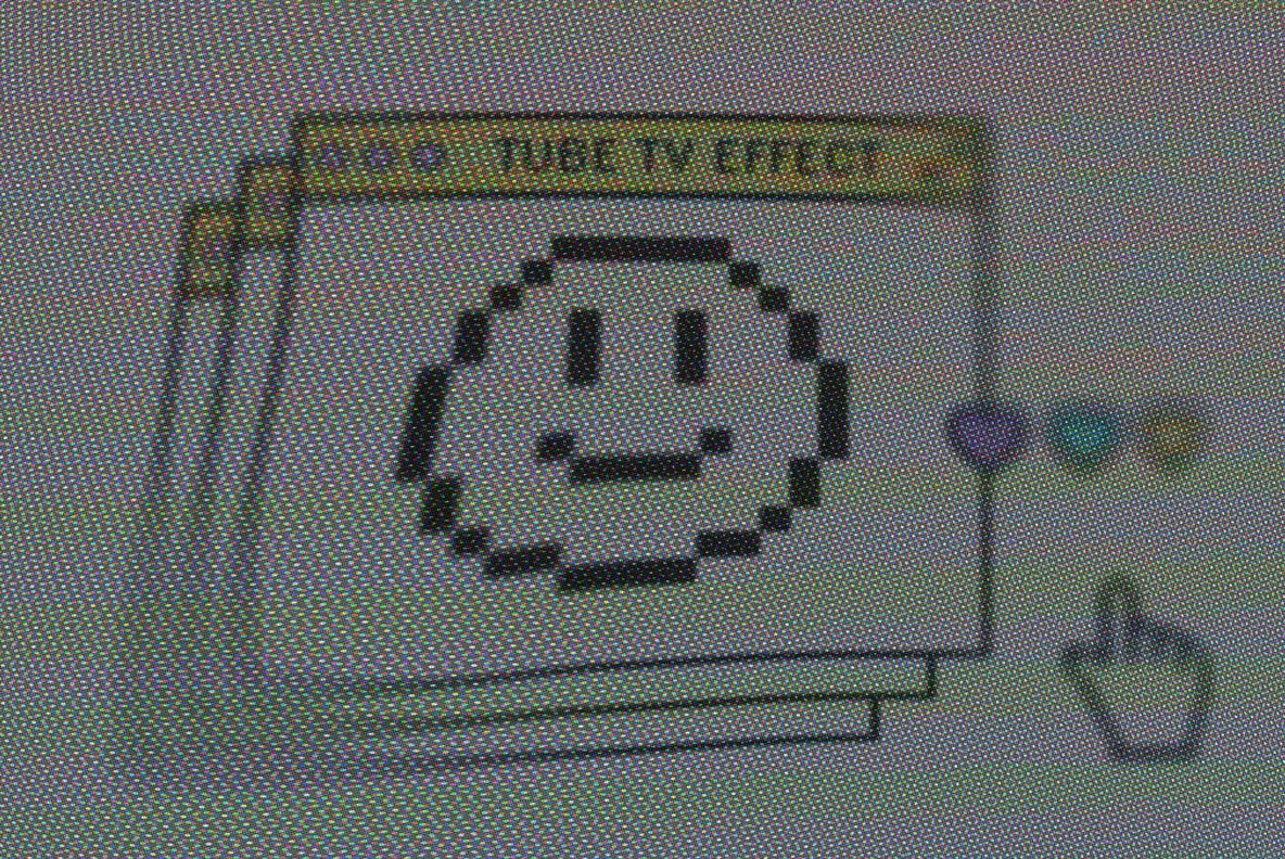 CRT TV Effect Font - FontPath