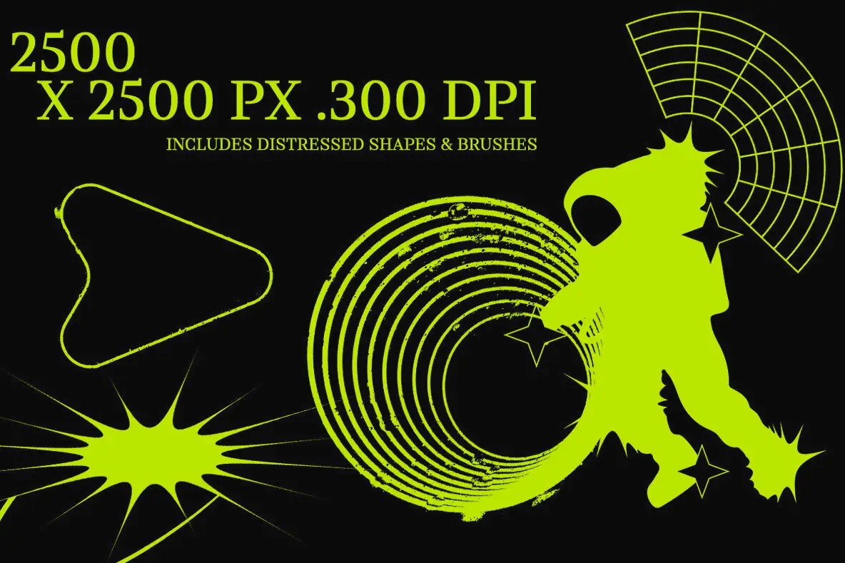 Vector Shapes - Shapes Brushes Graphics - YouWorkForThem