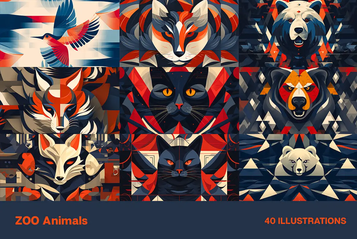 ZOO Animals Graphics - YouWorkForThem