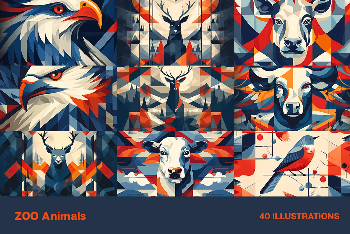 ZOO Animals Graphics - YouWorkForThem