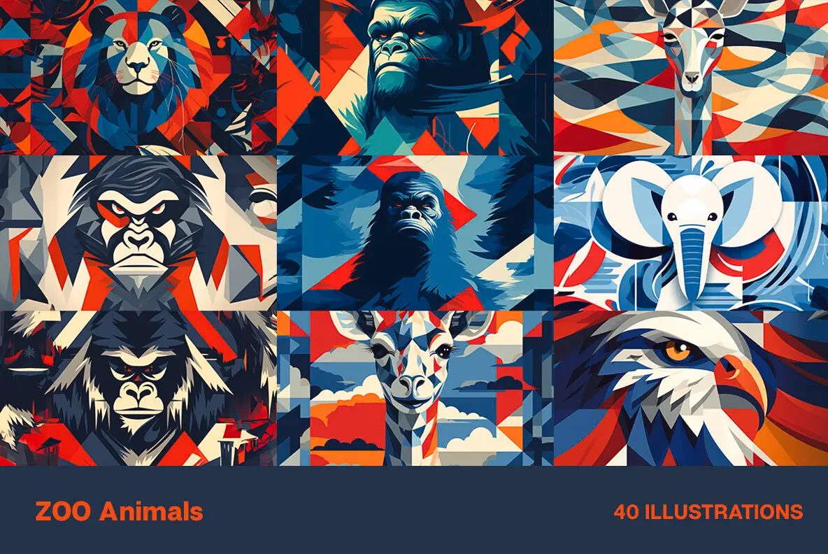 ZOO Animals Graphics - YouWorkForThem
