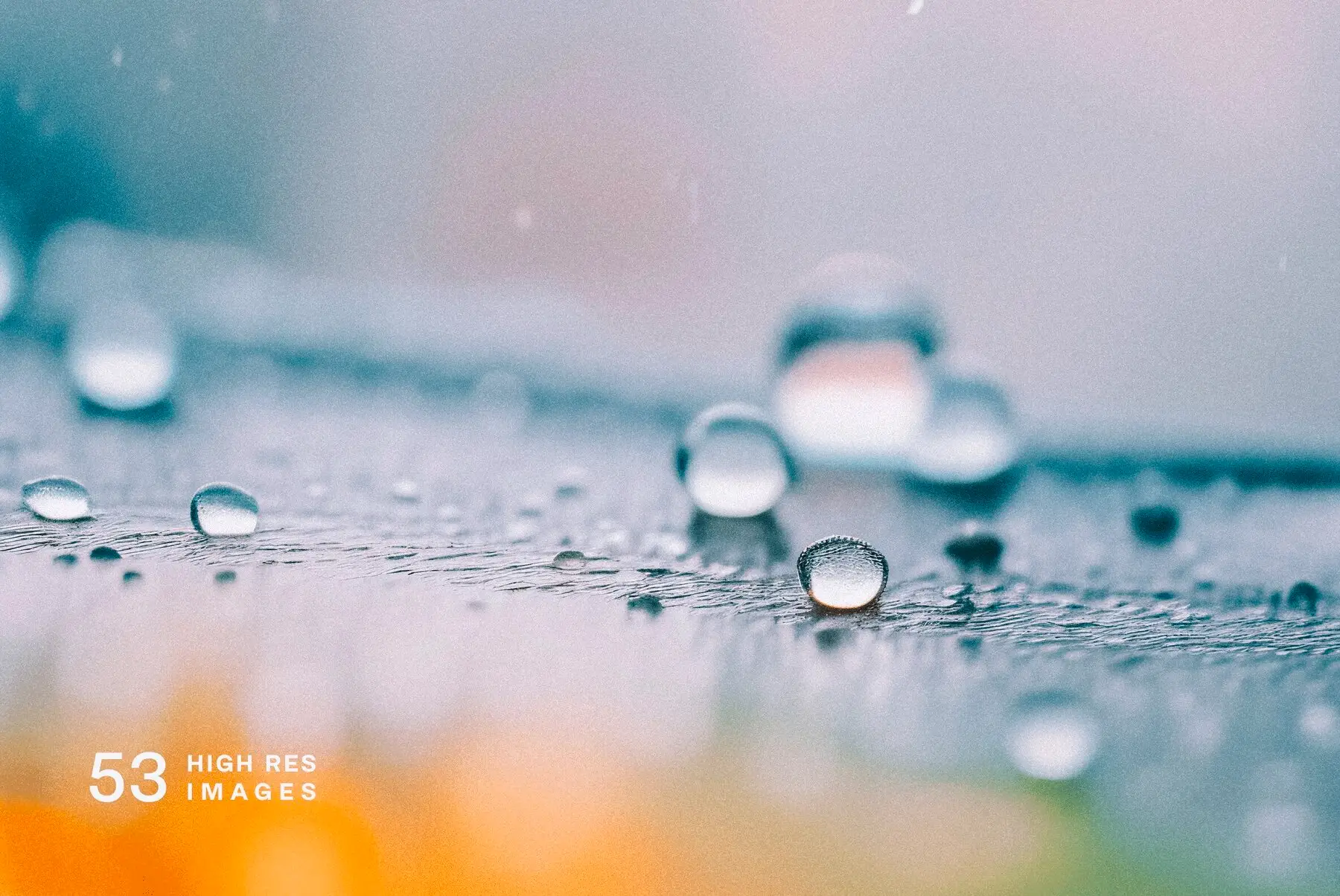 Bokeh Rain Drop Textures - YouWorkForThem