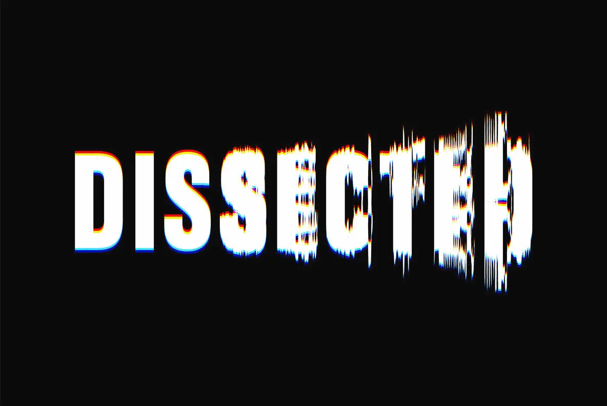 Distortion Glitch Text Effect - YouWorkForThem