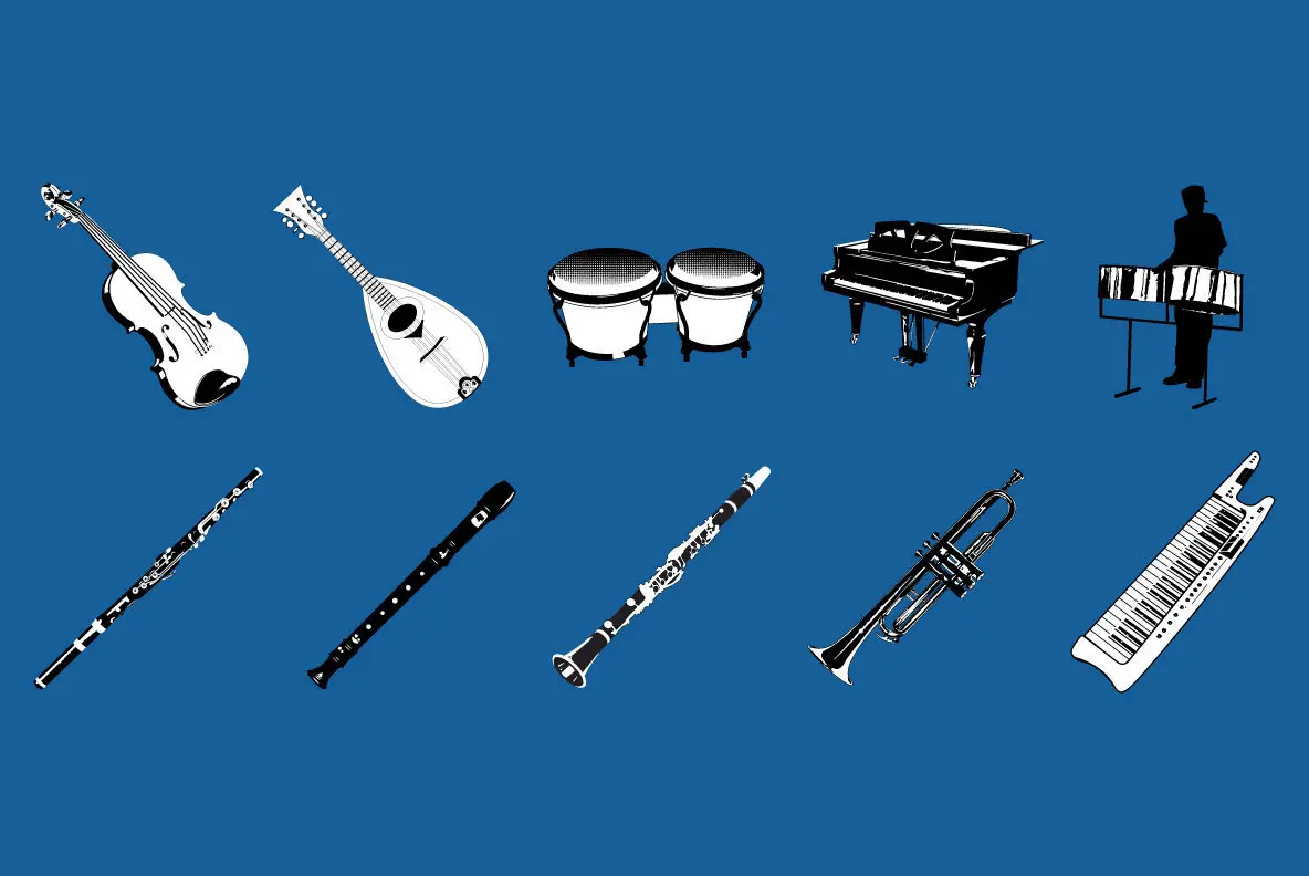 Instrumental 04 Illustrations - YouWorkForThem