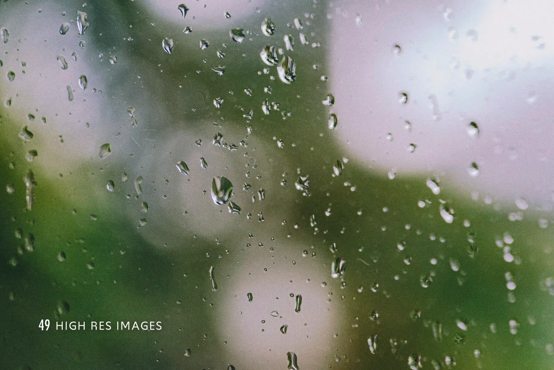 Rain Drop Photoshop Overlays - YouWorkForThem