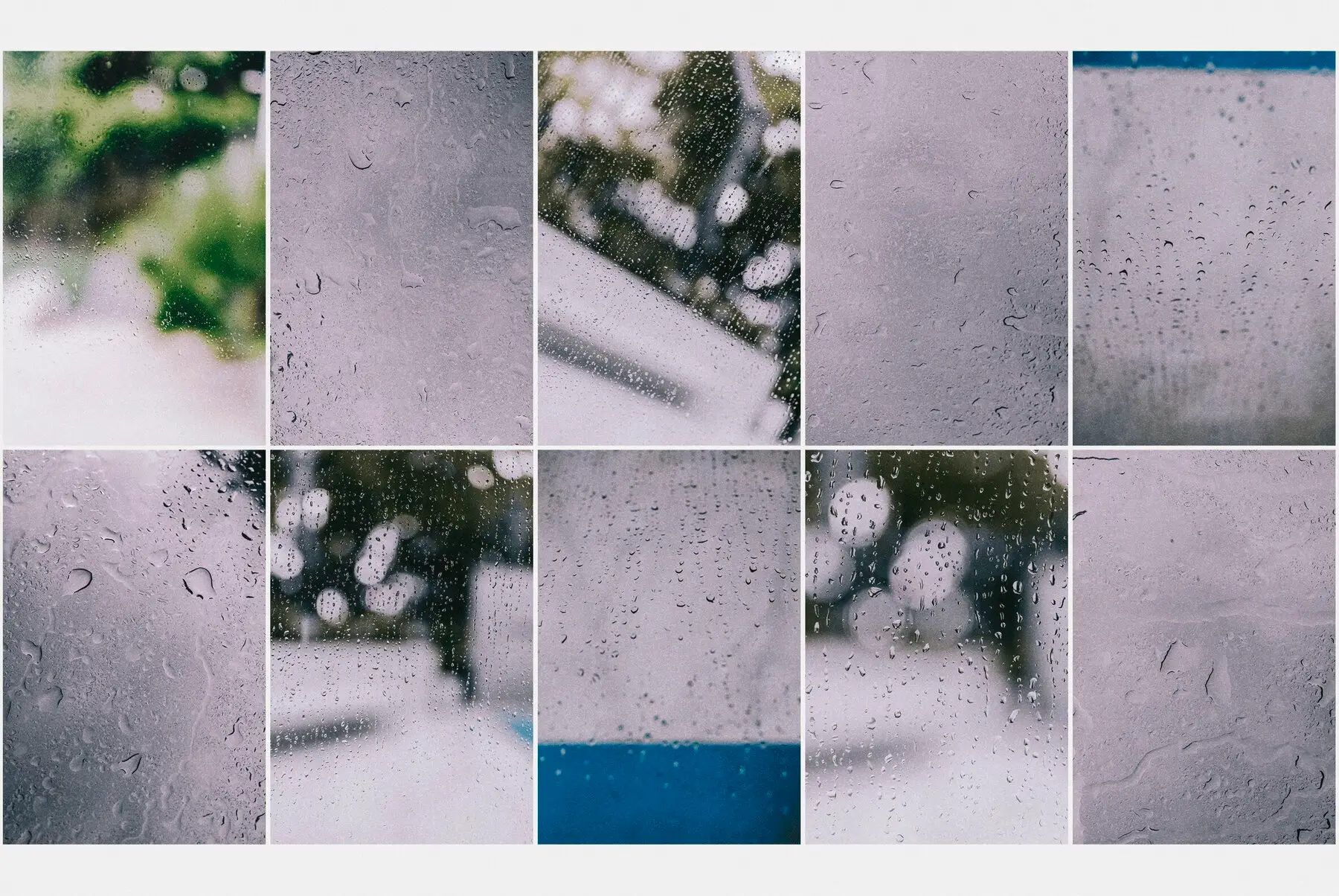 Rain Drop Photoshop Overlays - YouWorkForThem