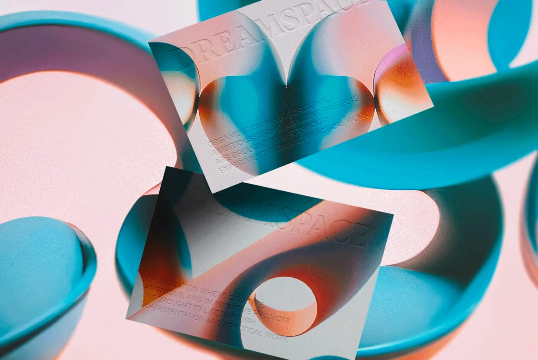 Dreamforms AI-Generated Abstract 3D Image Collection - YouWorkForThem