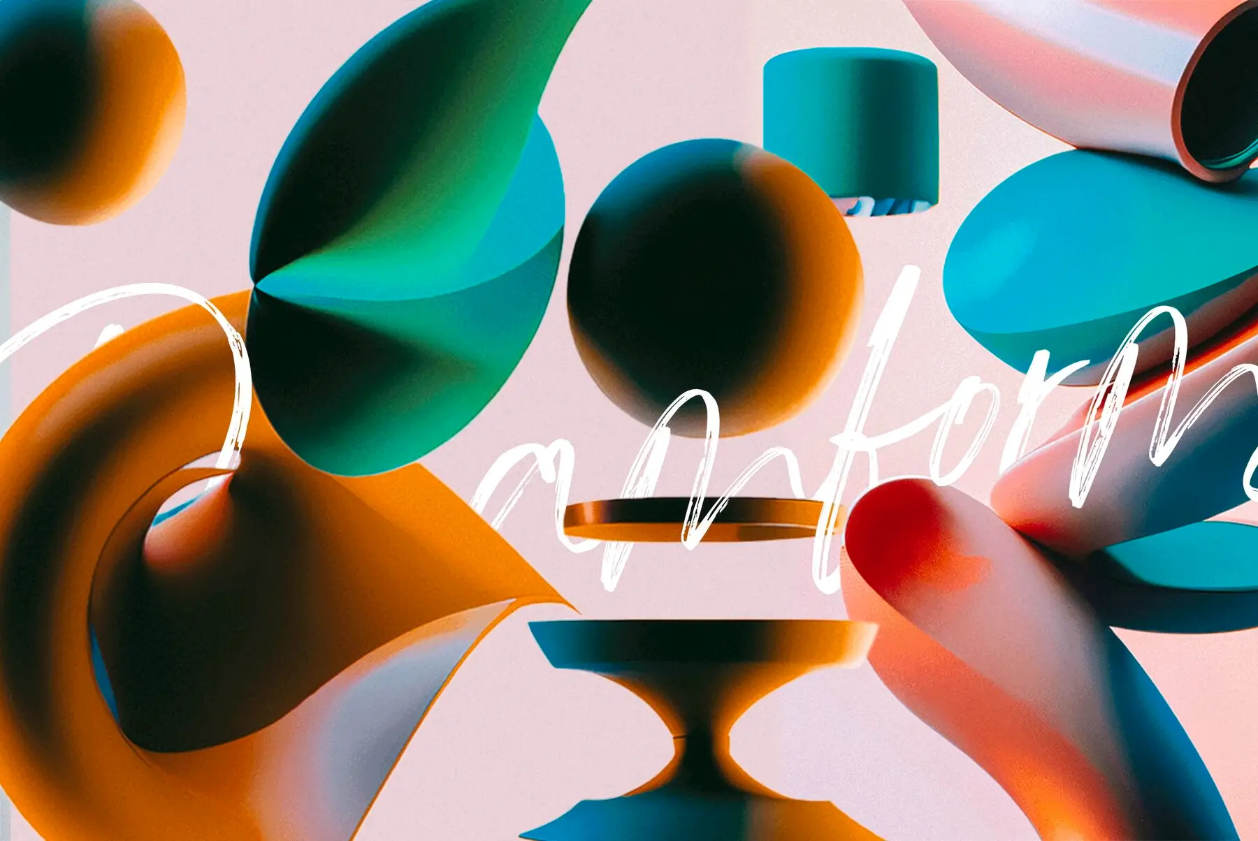 Dreamforms AI-Generated Abstract 3D Image Collection - YouWorkForThem