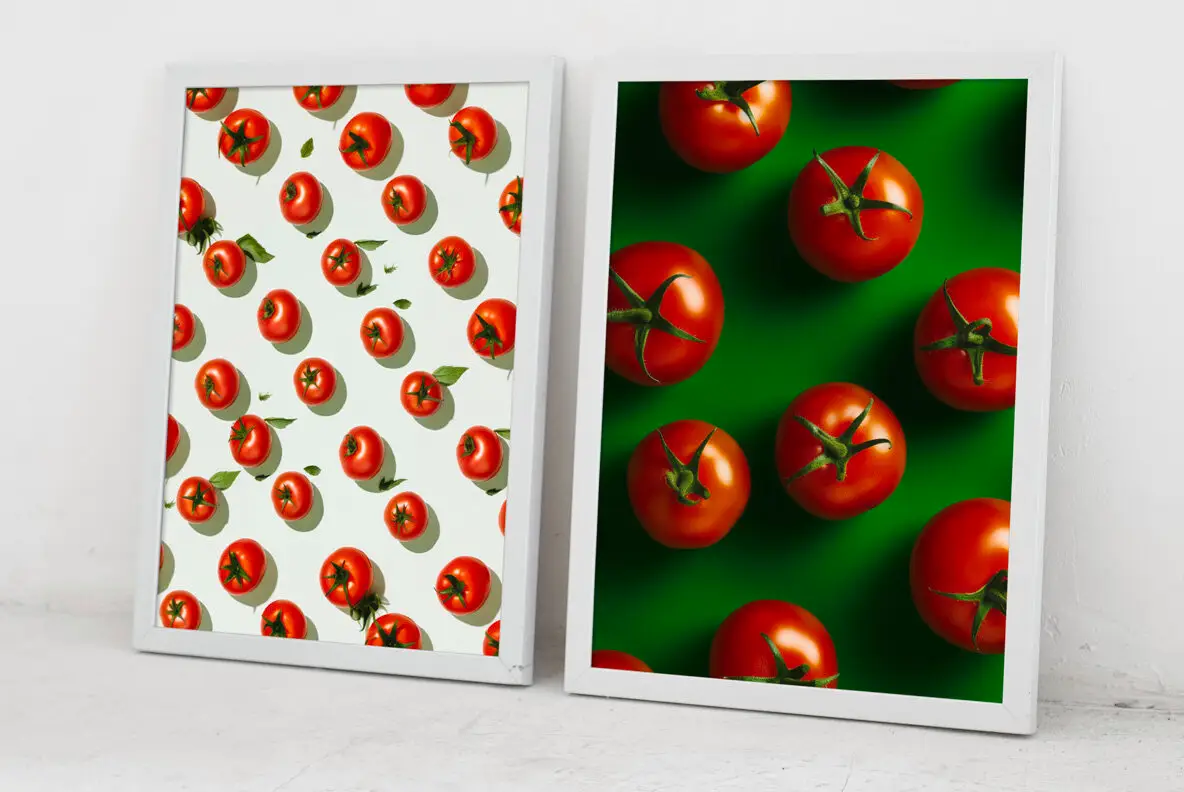 Tomato Patterns Graphics - YouWorkForThem