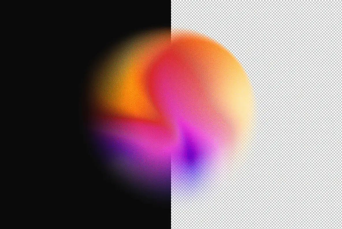 Chroma Gradient Shapes Collection Graphics - YouWorkForThem