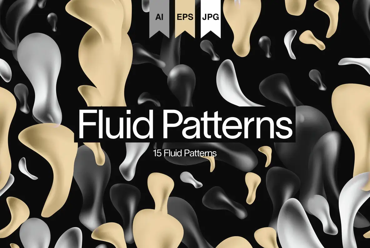 Fluid Patterns Graphics - YouWorkForThem